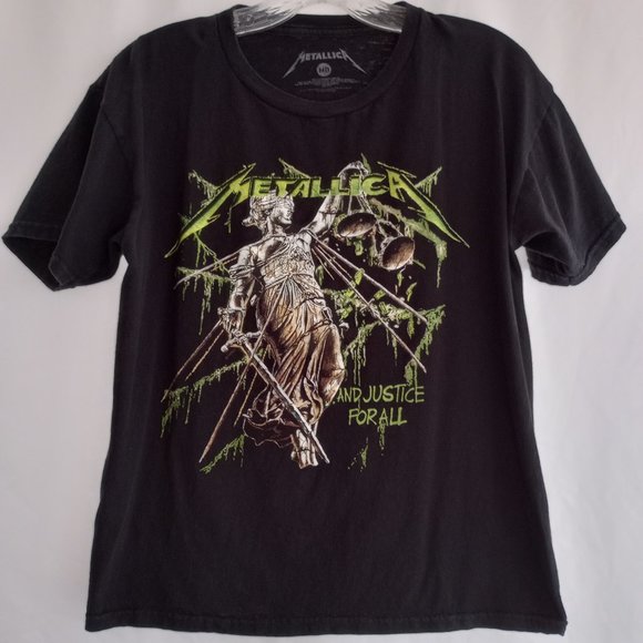 Metallica | Tops | Metallica And Justice For All Shirt Size Medium ...